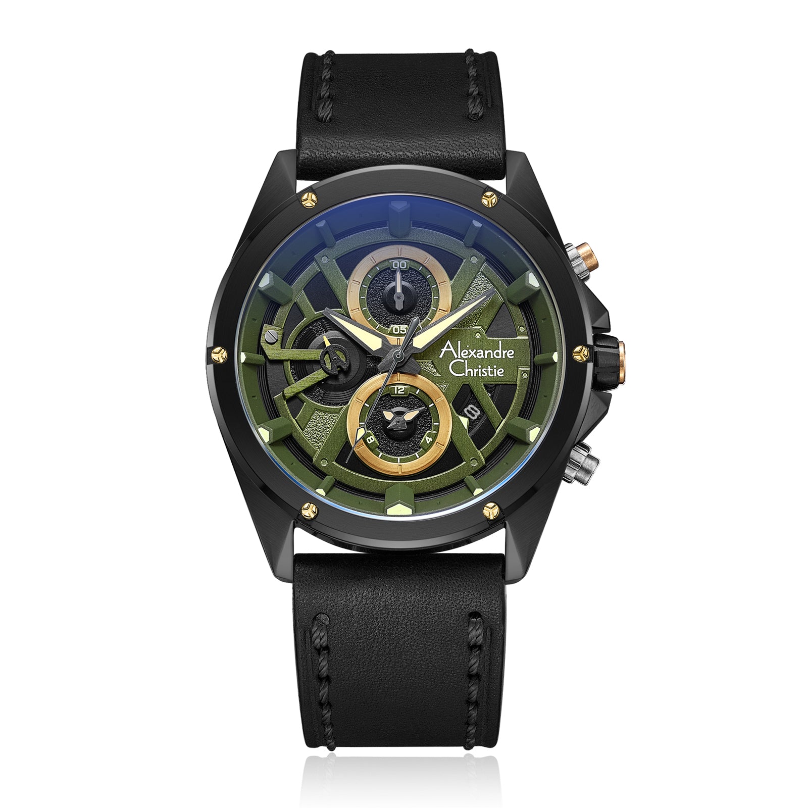 Alexandre Christie Men Watches -6620MCLIPGNIV | Ramesh Watch Co. Hyderabad