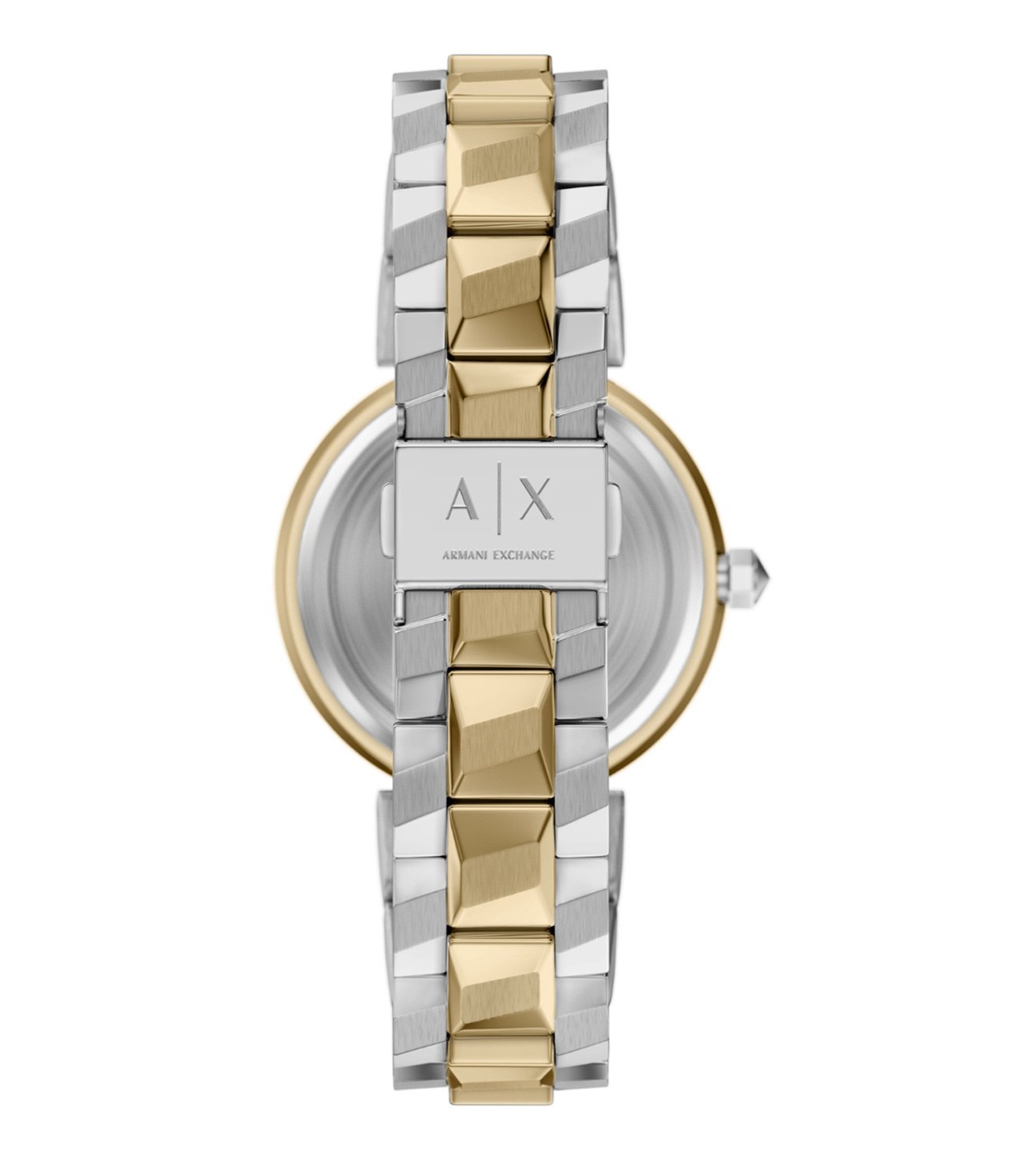 Armani Exchange Quartz Silver Dial Analog Stainless Steel Women's Watc