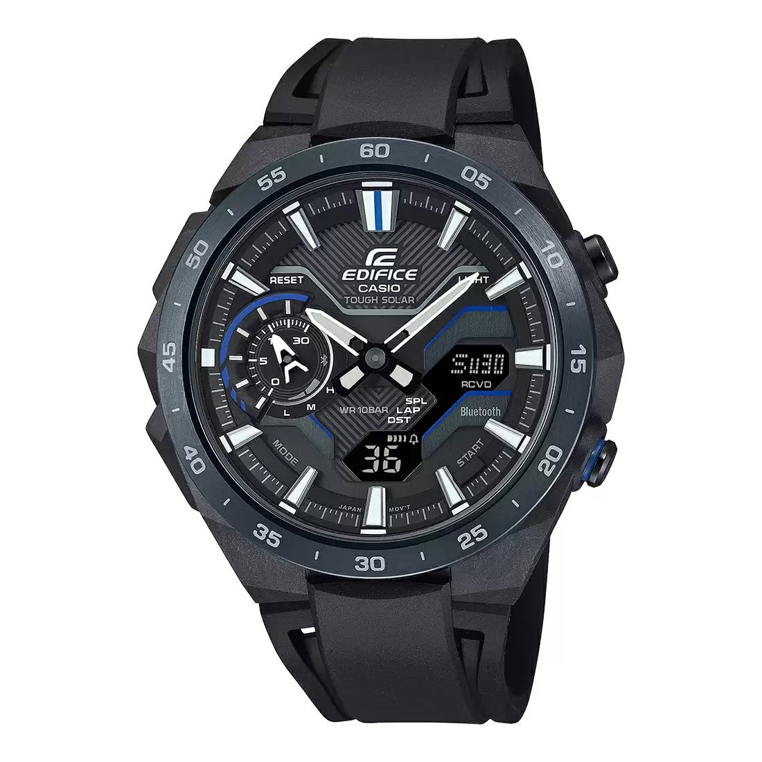 Casio Edifice Analog-Digital Men's Watch, ECB-2200PB-1ADF-ED611