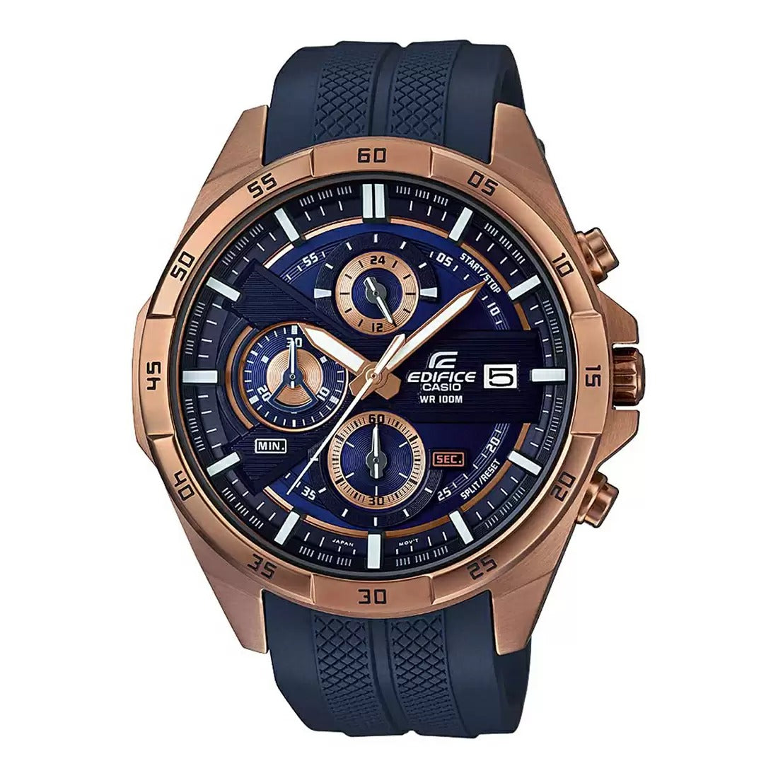 Casio Edifice Blue Chronograph Date Display, EFR-556PC-2AVUDF-EX386