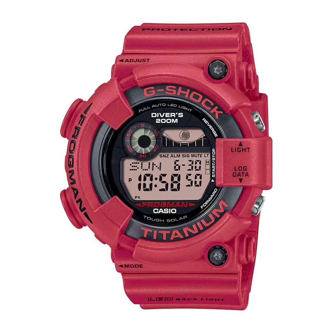 Casio G-Shock Mog Frogman Men's Watch World Time, GW-8230NT-4DR-G1394