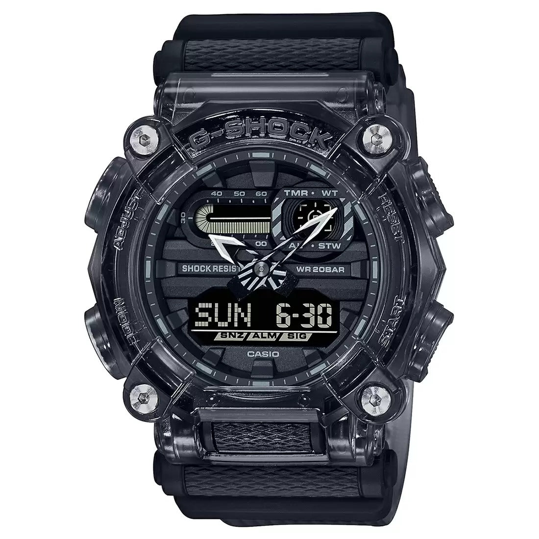 Casio G-Shock Skeleton Series Analog Digital 1/100-second stopwatch, G ...