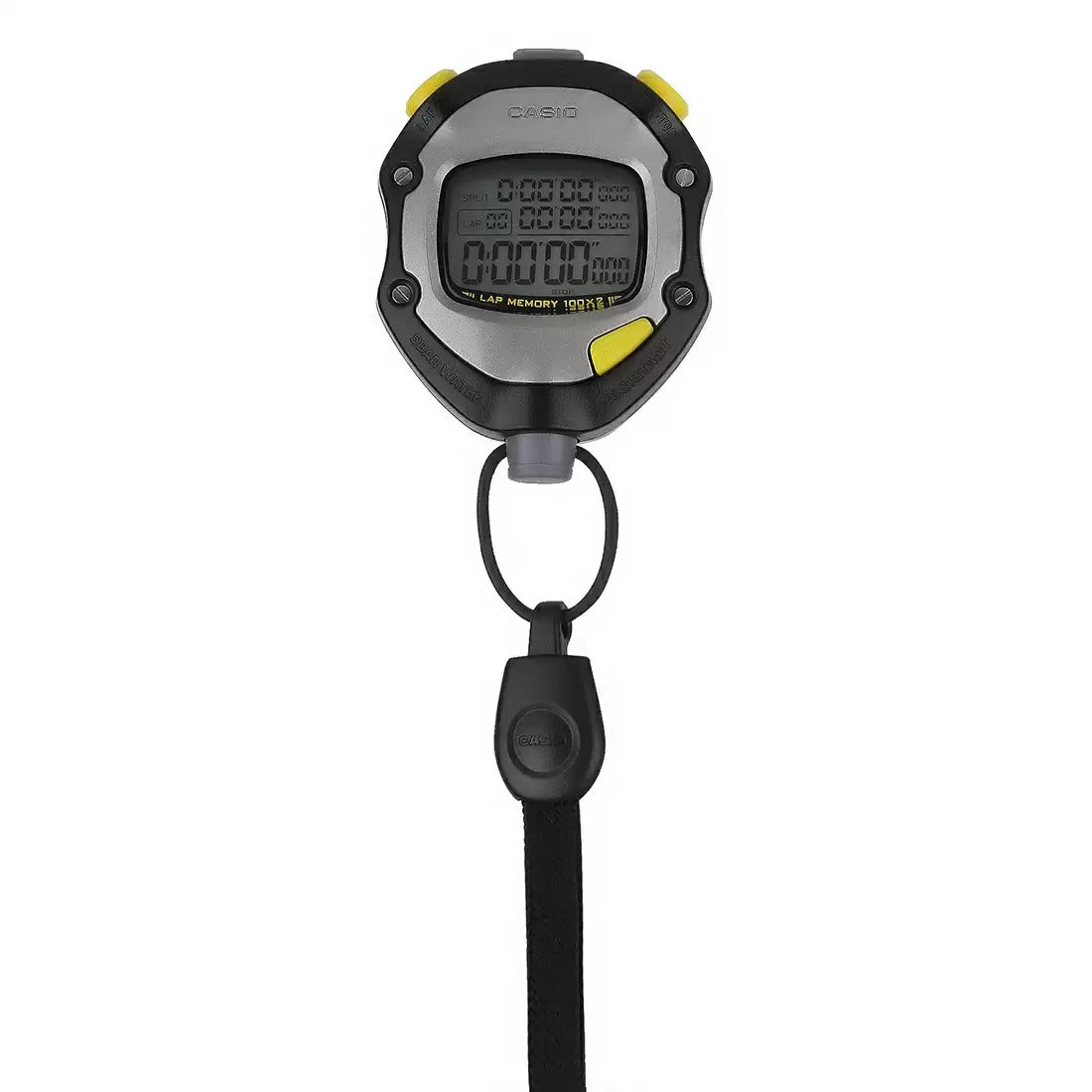 Casio Stop Watches Black Digital LED Light, HS-70W-1DF-S053