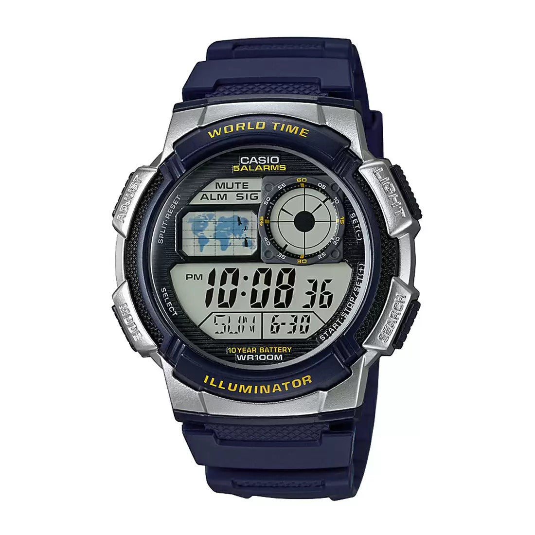 Casio Youth Blue Digital Countdown Timer, AE-1000W-2AVDF-D118 – Ramesh ...