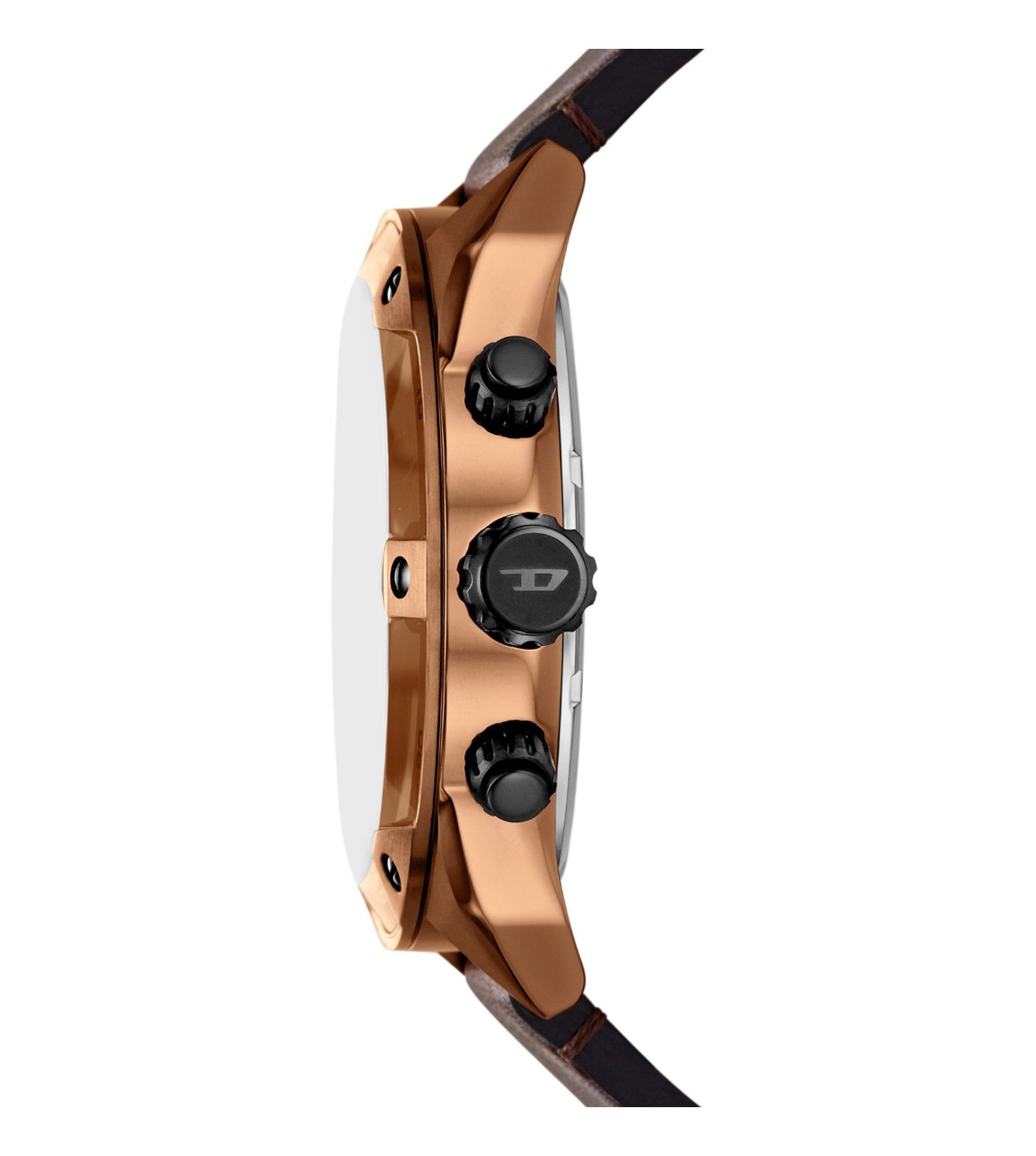 Diesel Quartz Brown Dial Analog Leather Men's Watch, DZ4698