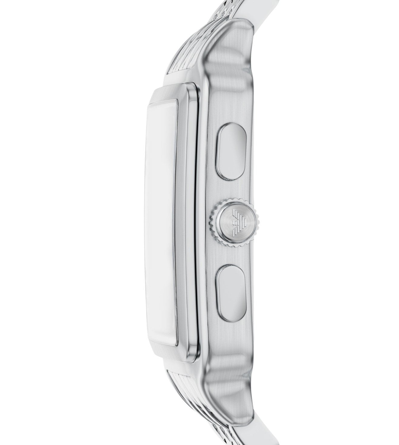 Emporio Armani Quartz Blue Dial Multi-Function Stainless Steel Men's W