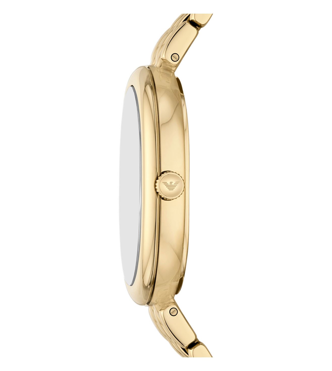 Emporio Armani Quartz Grey Dial Analog Stainless Steel Women's Watch,