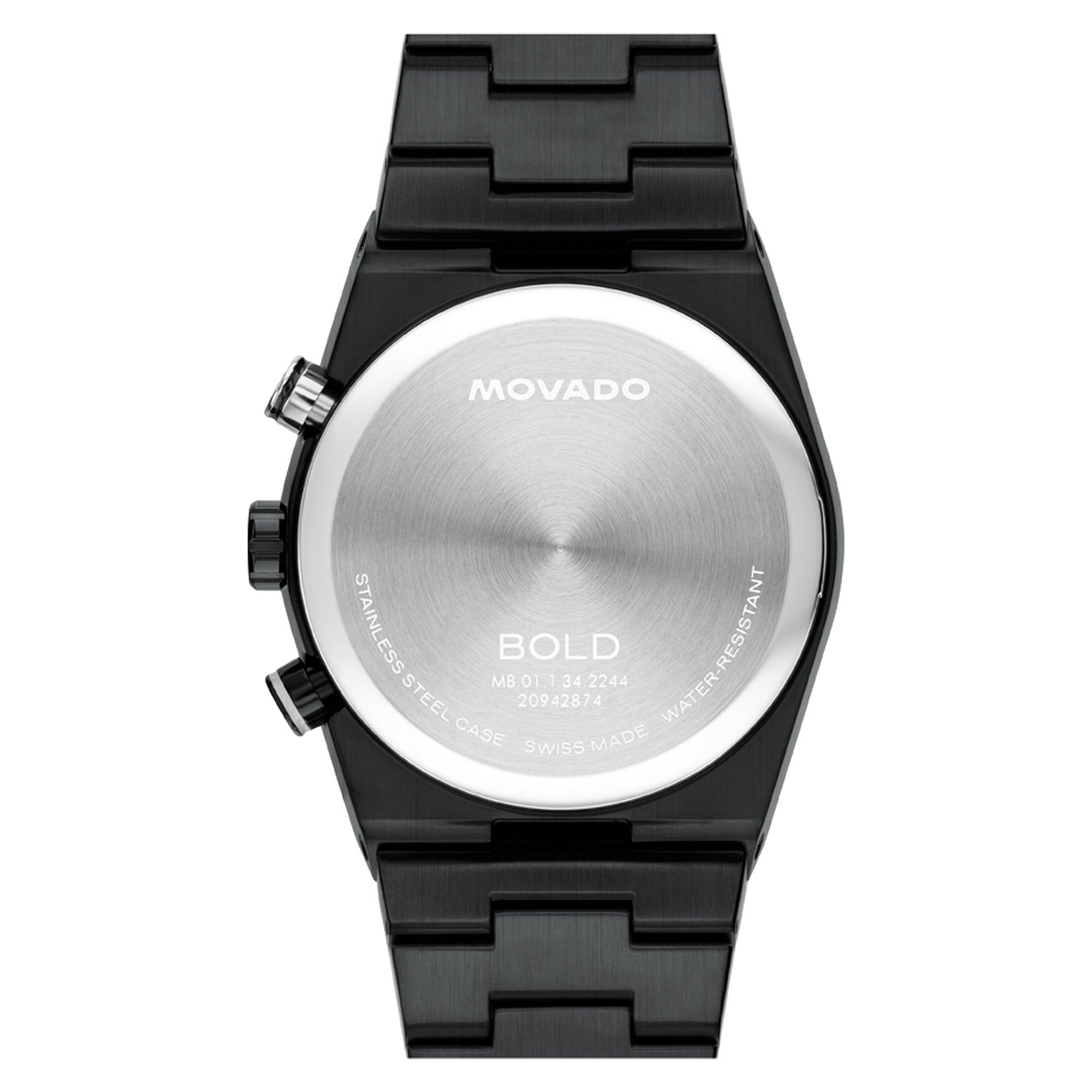 Movado BOLD Quest Chronograph Black-Grey Dial Men's Watch, 3601184