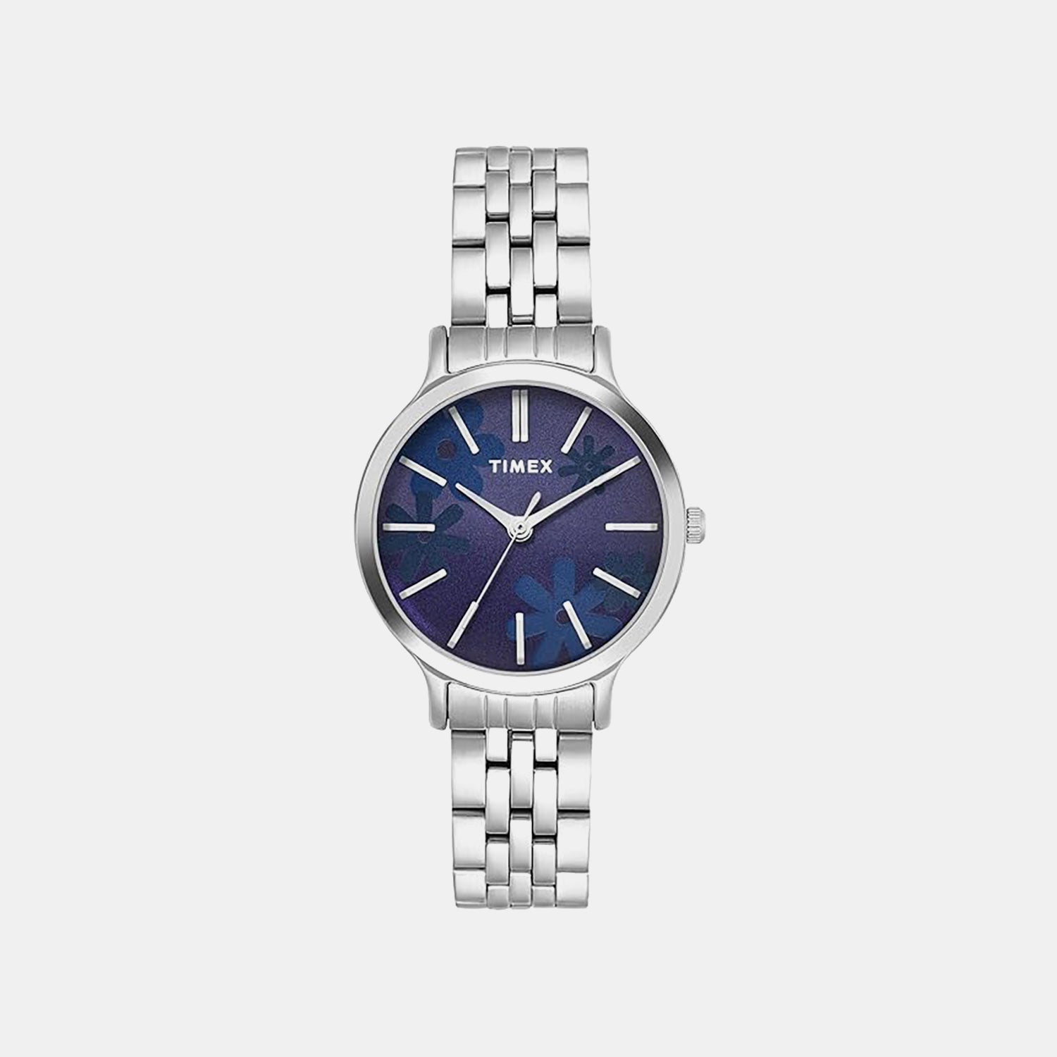 Timex Brass Dial & Stainless Steel Straps Analogue Women's Watch, TWTL