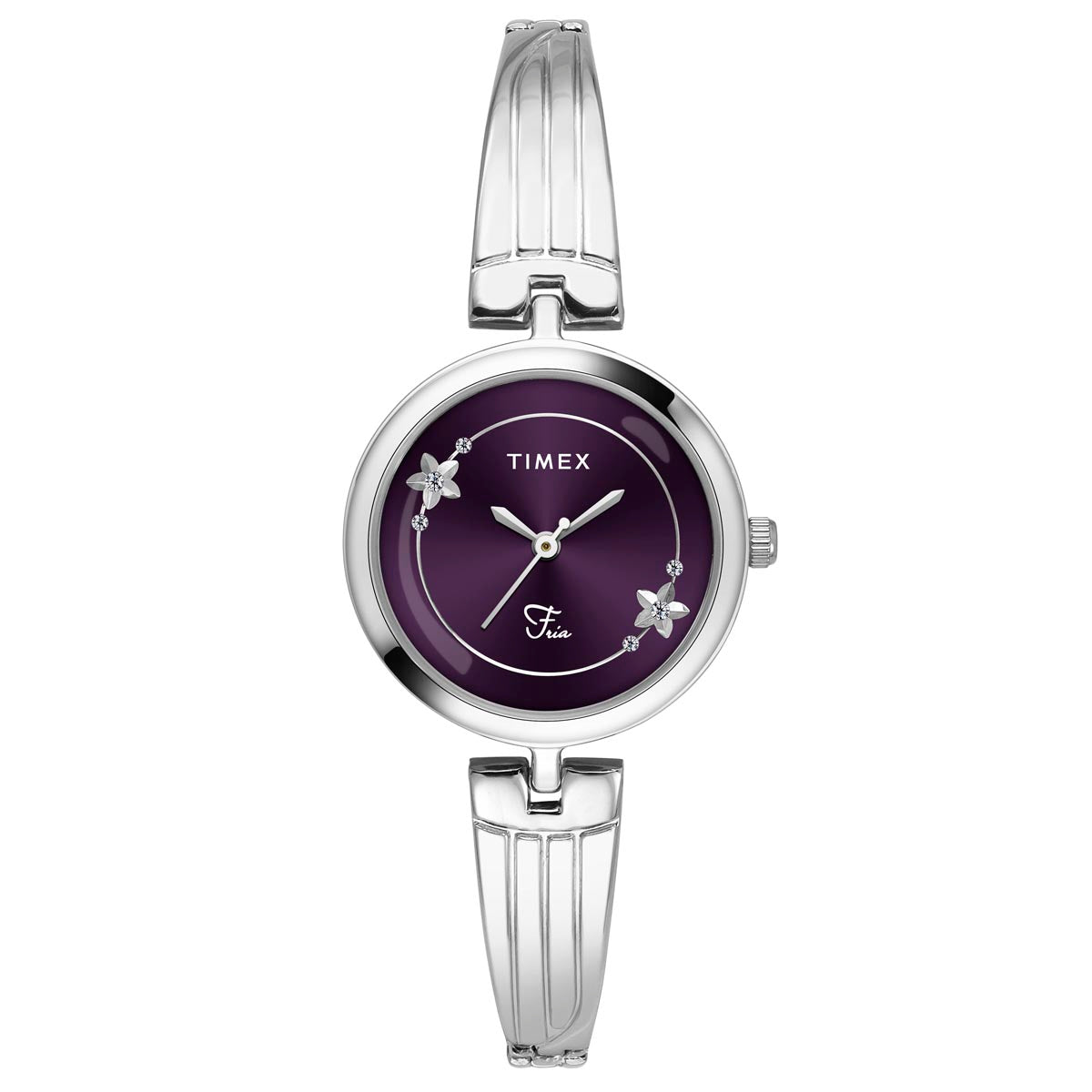 Timex Fria Violet Round Dial Analog Women's Watch, TWEL19800