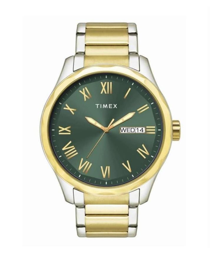 Timex Full Roman Green Dial Astrological Men's Watch, TW0TG7641
